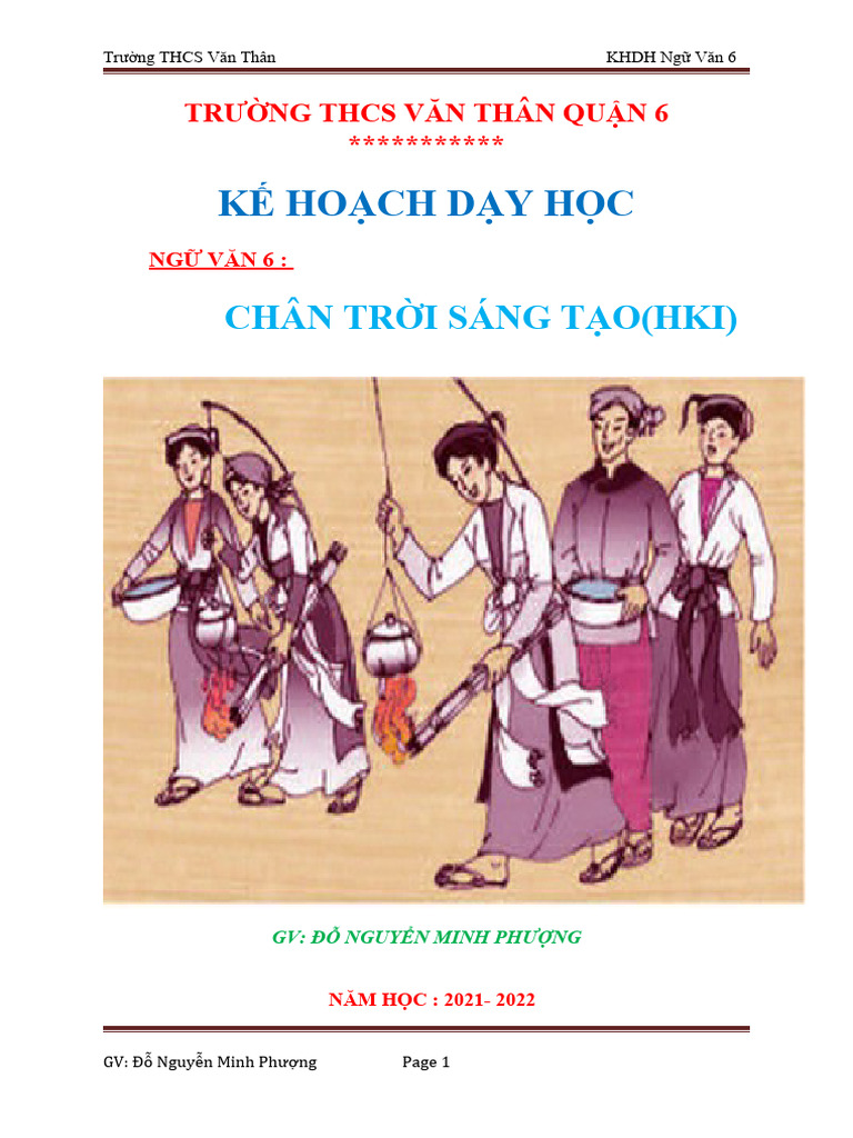 KHDH Ván 6 - Hki - CTST - 1.19 | PDF