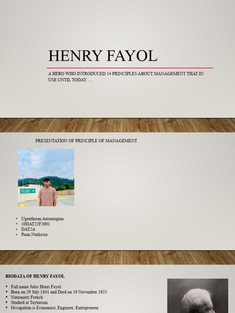 Henry Fayol | PDF | Career & Growth | Business