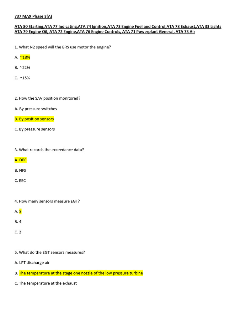 737 MAX Phase 3A | PDF | Engines | Mechanical Engineering