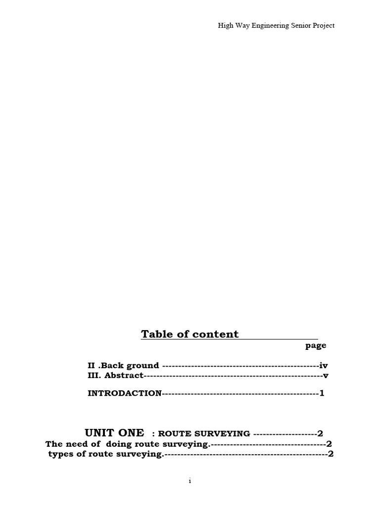 Semhal's Sample | PDF | Slope | Road