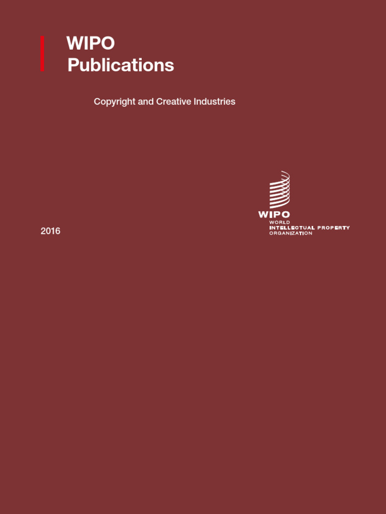 Wipo Pub Catalog 2016 CR | PDF | Intellectual Property | World ...