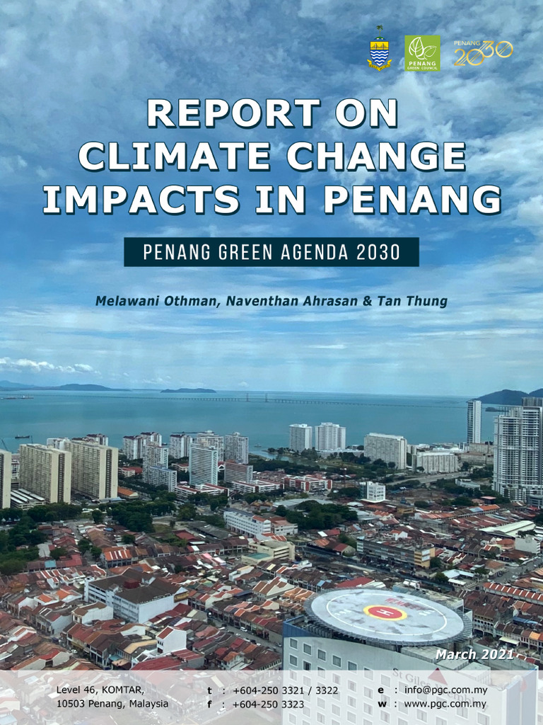 Climate Change Impacts in Penang | PDF | Climate Change | Sea Level Rise