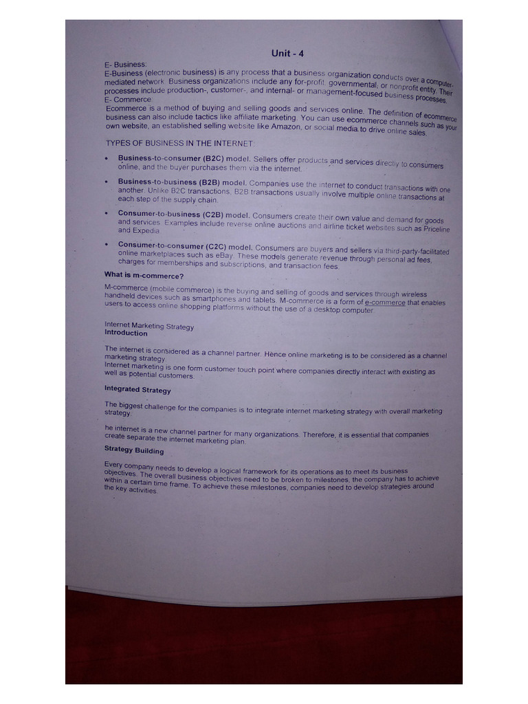 Internet Unit 4 | PDF