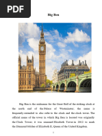 Big Ben: History and Design Facts | PDF | Palace Of Westminster