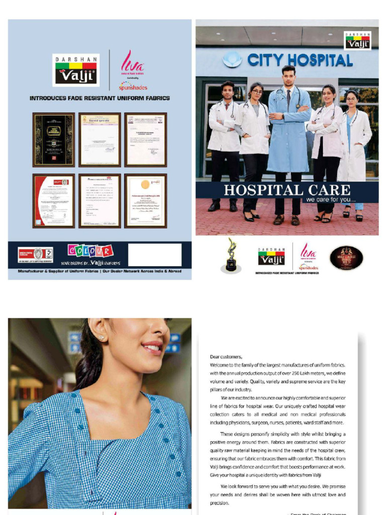Hospital-Care Uniform Catalog | PDF