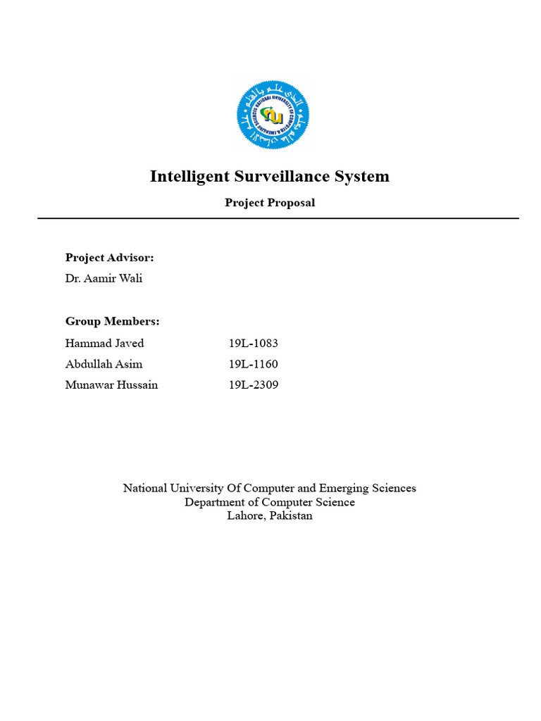 Intelligent Surveillance System | PDF | Surveillance