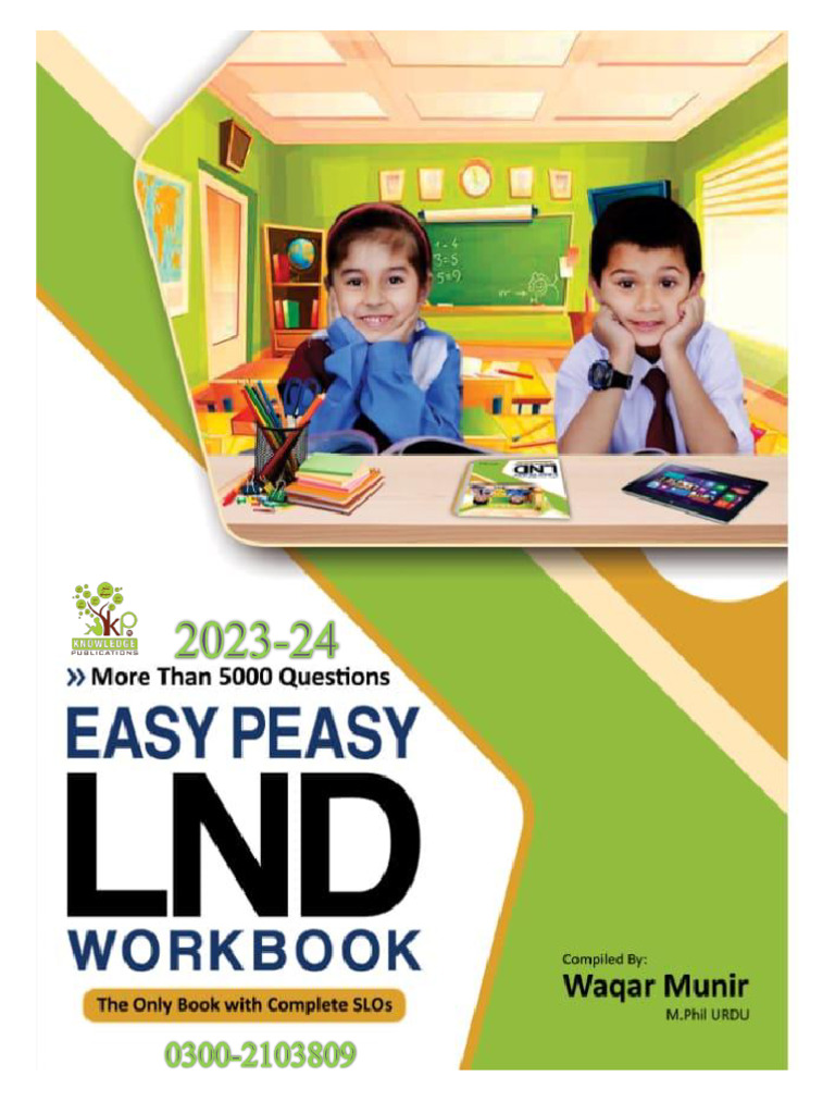 LND Workbook 2023-24 | PDF