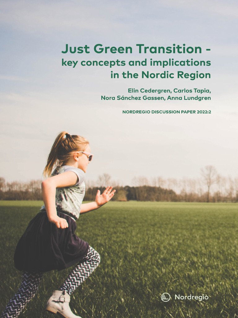 Just Green Transition Key Concepts | PDF | Sustainability | Green Economy