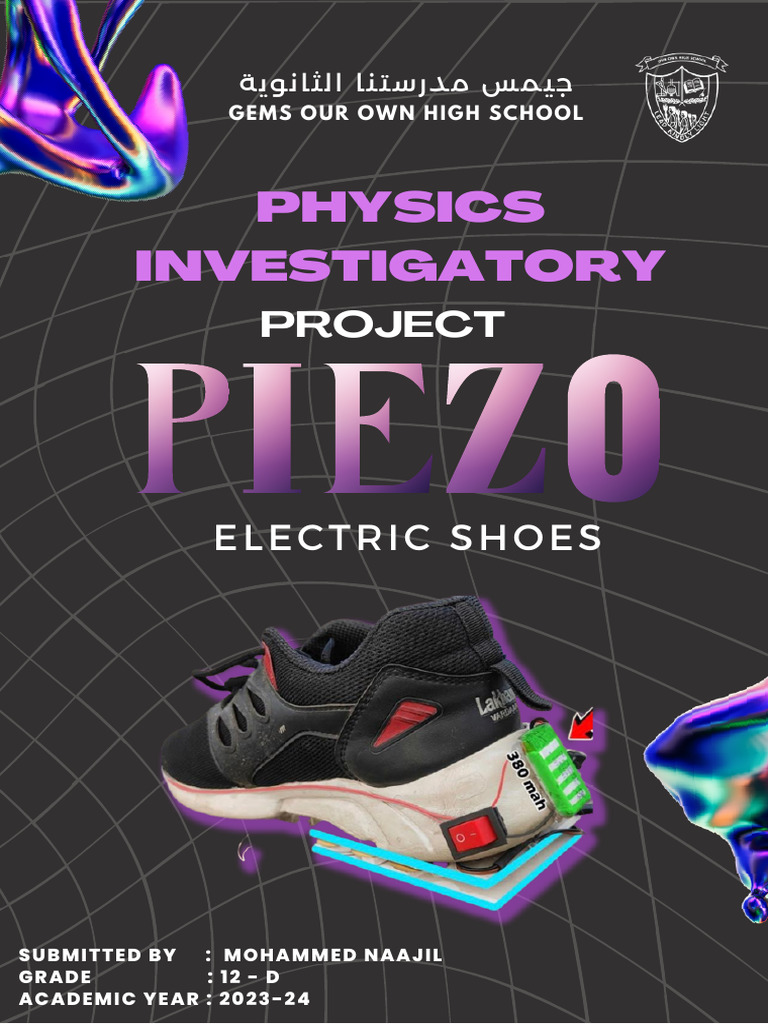Piezo Electric Shoes | PDF | Piezoelectricity | Electric Power