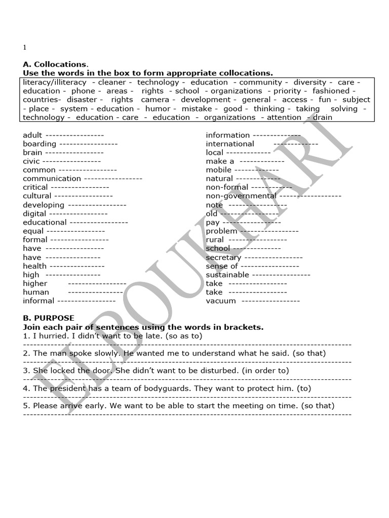 Bac Exercises VERS L'exam | PDF | Linguistics