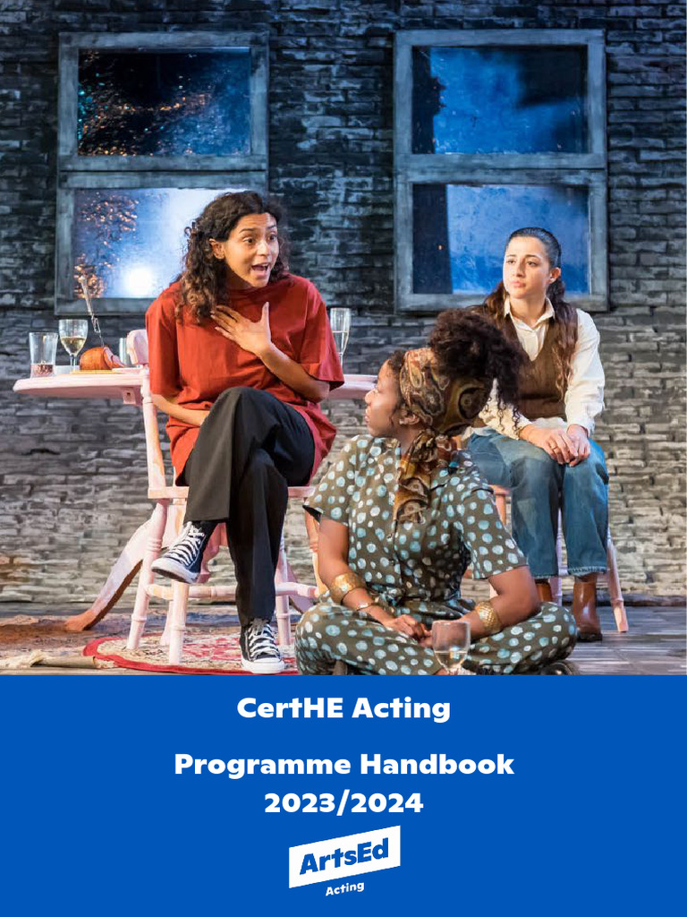 FAct Handbook 2023-24 FINAL | PDF | Educational Assessment | Acting