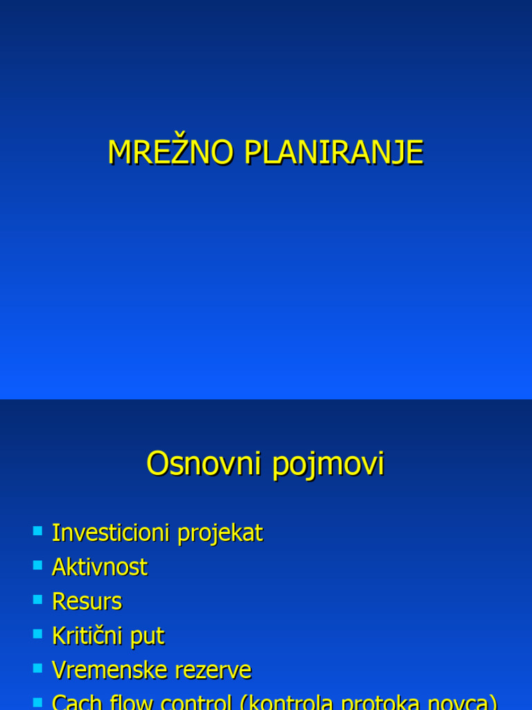 02 Mrezno Planiranje | PDF