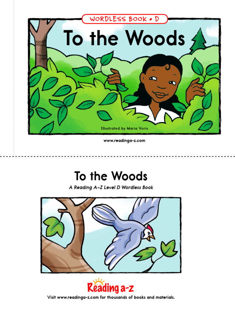 Level D Wordless Book: To the Woods | PDF