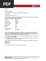 Sanction Letter Format | PDF | Business | Law