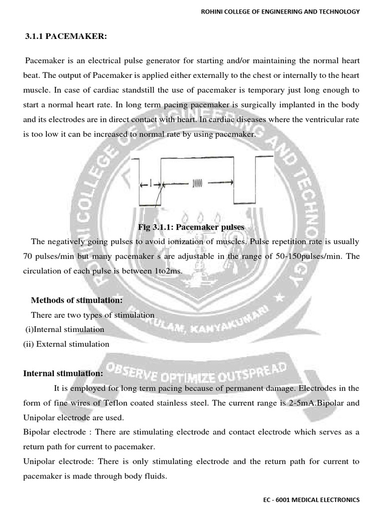 Rohini 13809826106 | PDF | Artificial Cardiac Pacemaker | Atrium (Heart)