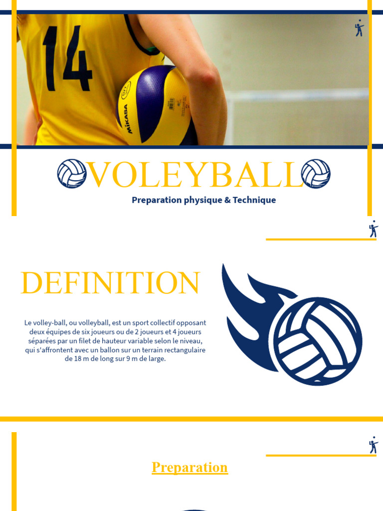 Préparation Physique et Technique au Volleyball | PDF | Volley-ball ...