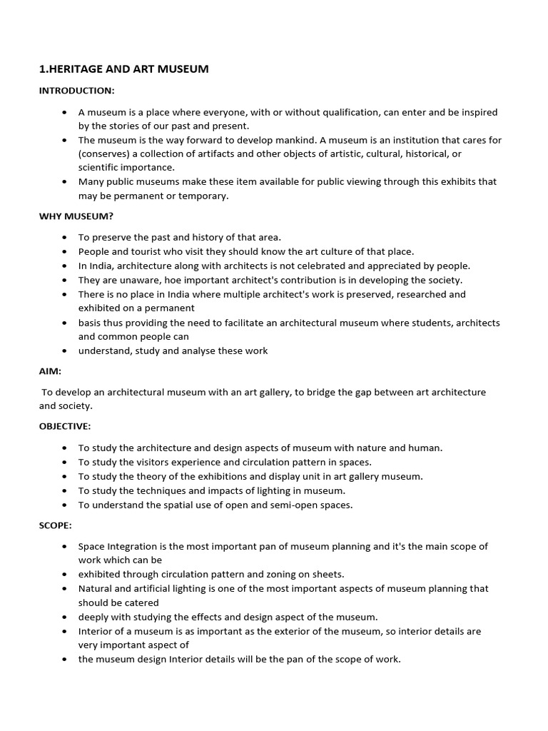 Pallavi Deshmukh Thesis Topic Selection | PDF | Museum | Tourism