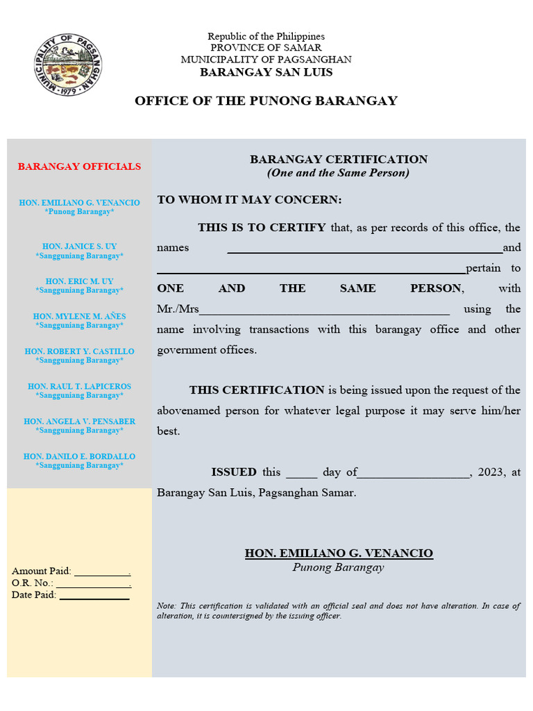 Certificate | PDF | Government | Justice