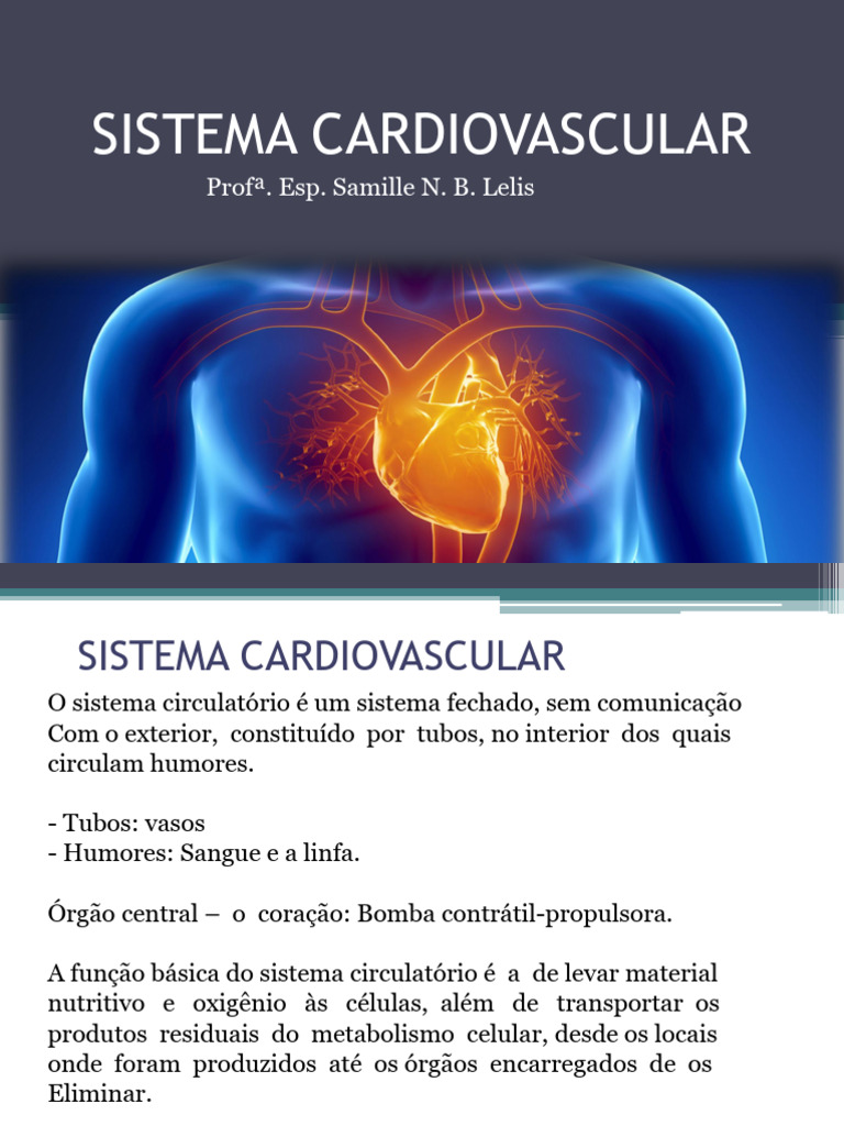 Aula 9 - Sistema Cardiovascular | PDF | Ventrículo (coração) | Átrio ...