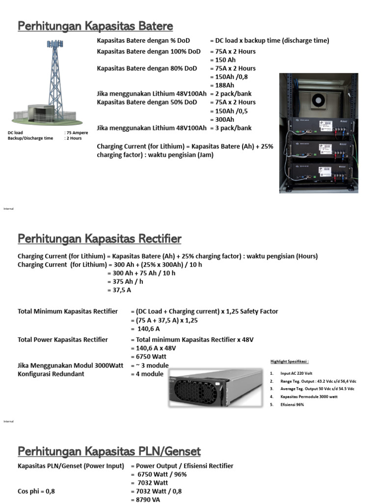 DC Power System Calculation | PDF | Rectifier | Electrical Engineering