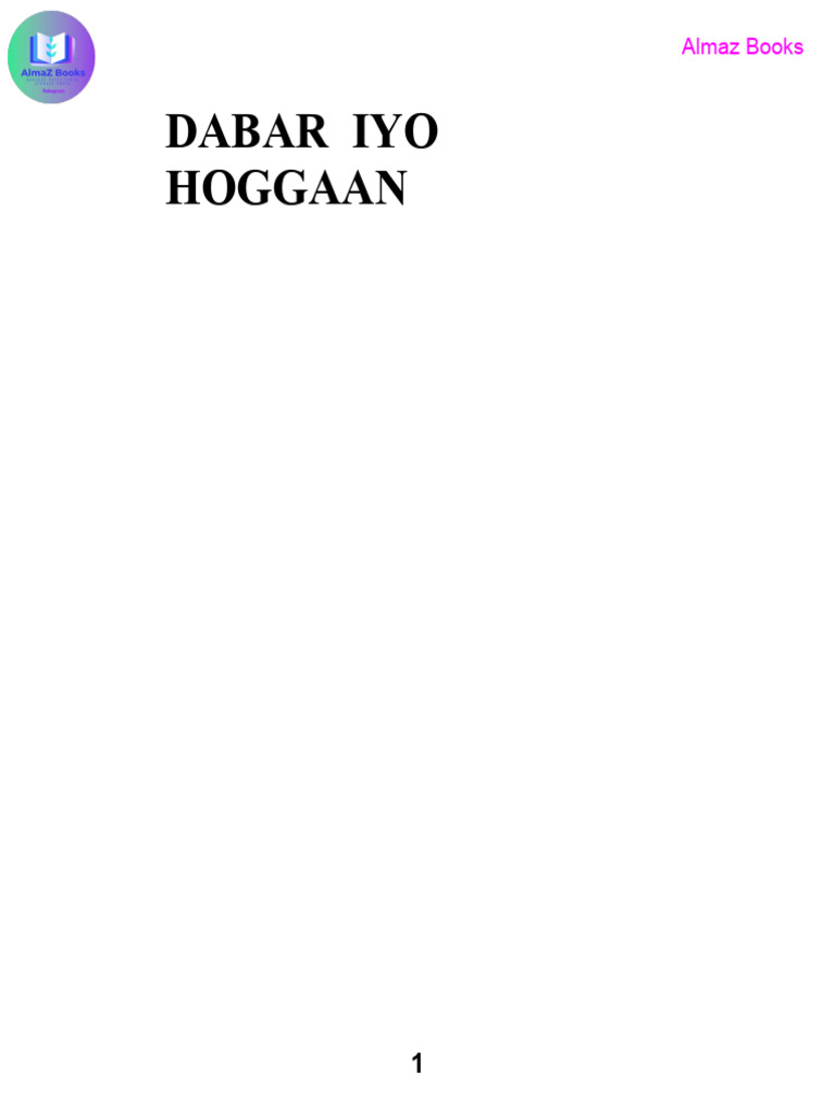 Dabar Iyo Hoggaan | PDF