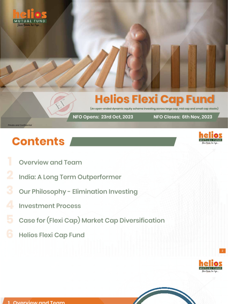 Helios Flexi Cap Fund NFO Presentation 1 | PDF | Valuation (Finance ...
