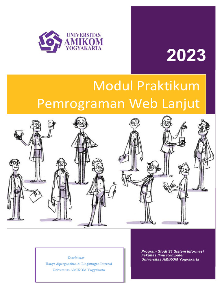 Modul Praktikum Pemrograman Web Lanjut (Si118) 2023 - P5 | PDF | Komputer