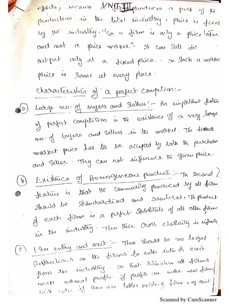 Befa Unit-Iii (Markets & Pricing) Notes | PDF Befa Unit-Iii (Markets & Pricing) Notes | PDF