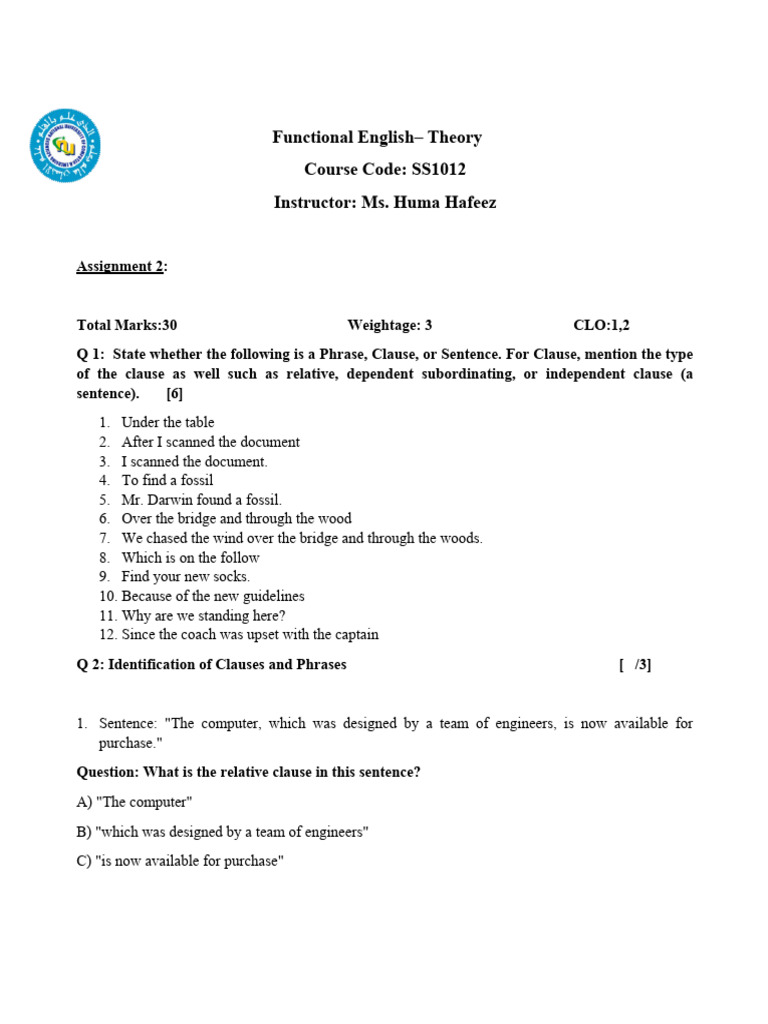 Graded Assignment 2 | PDF | Leonardo Da Vinci | Sentence (Linguistics)