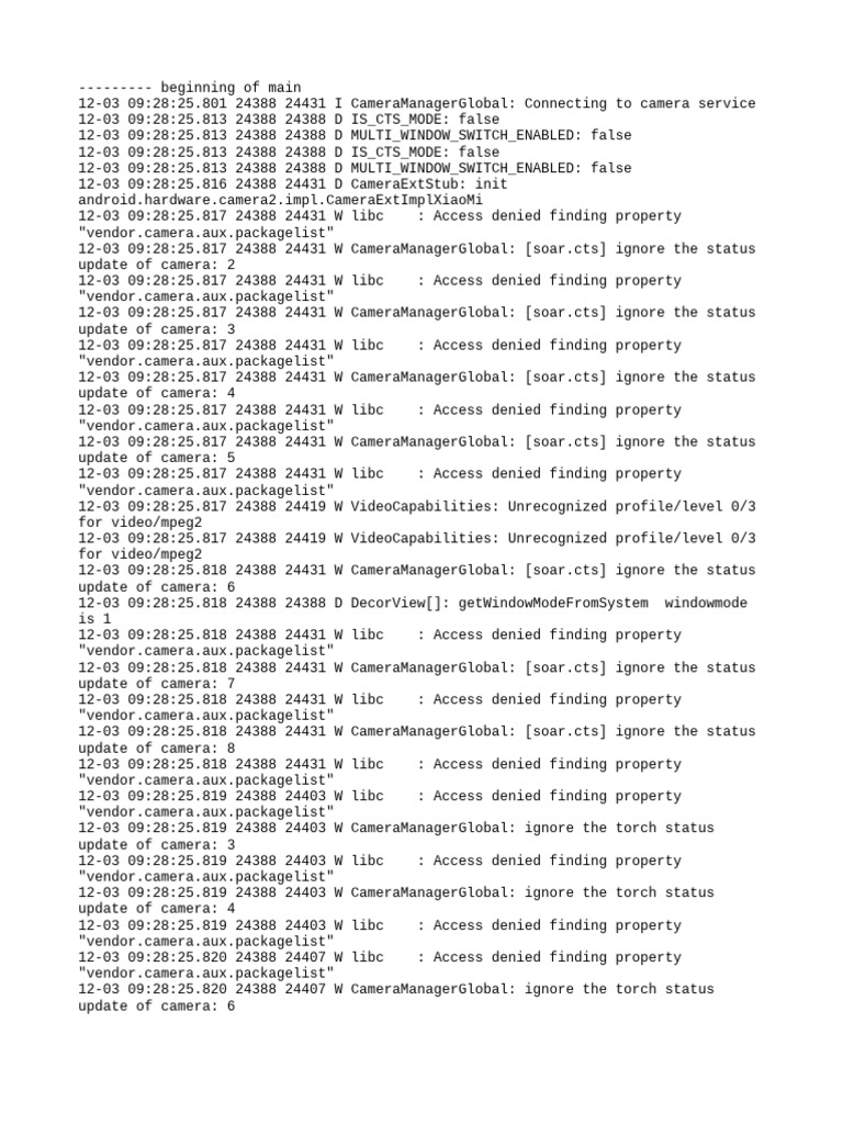 Log Cat 1701570505738 | PDF | Digital Technology | Information Technology