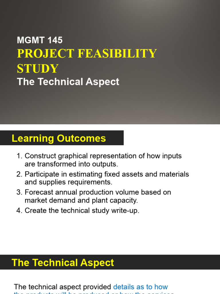 M3 - Lesson 3.3 Technical Aspect 1 | PDF | Waste | Market (Economics)