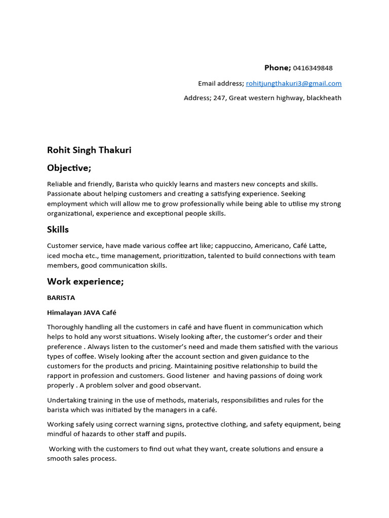 Rohit Resume | PDF | Business