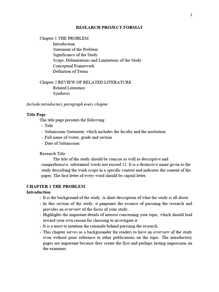 Format Chapter 1 | Download Free PDF | Scope (Computer Science) | Science