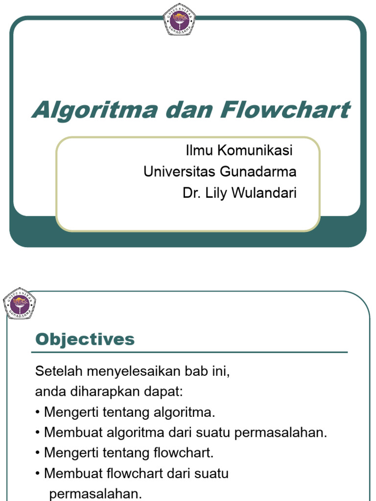 Algoritma & Flowchart Dasar | PDF | Karier & Perkembangan | Komputer
