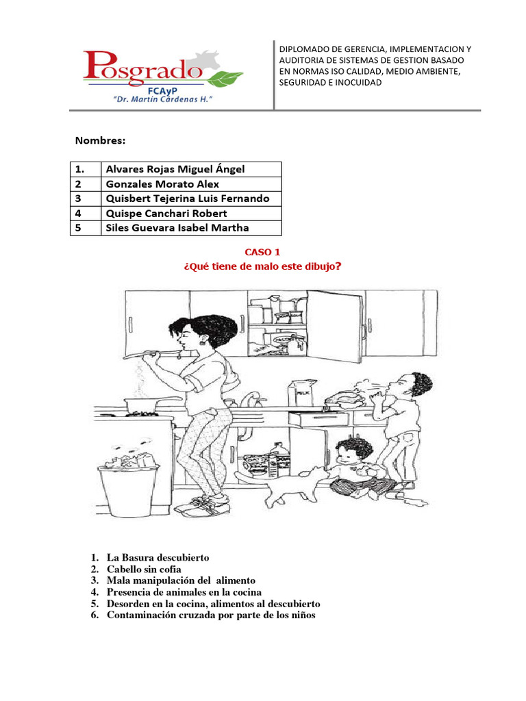 Errores en Buenas Prácticas de Cocina | PDF | Comida y bebida