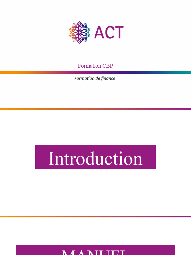 Formation CBP | PDF | Banques | Facture