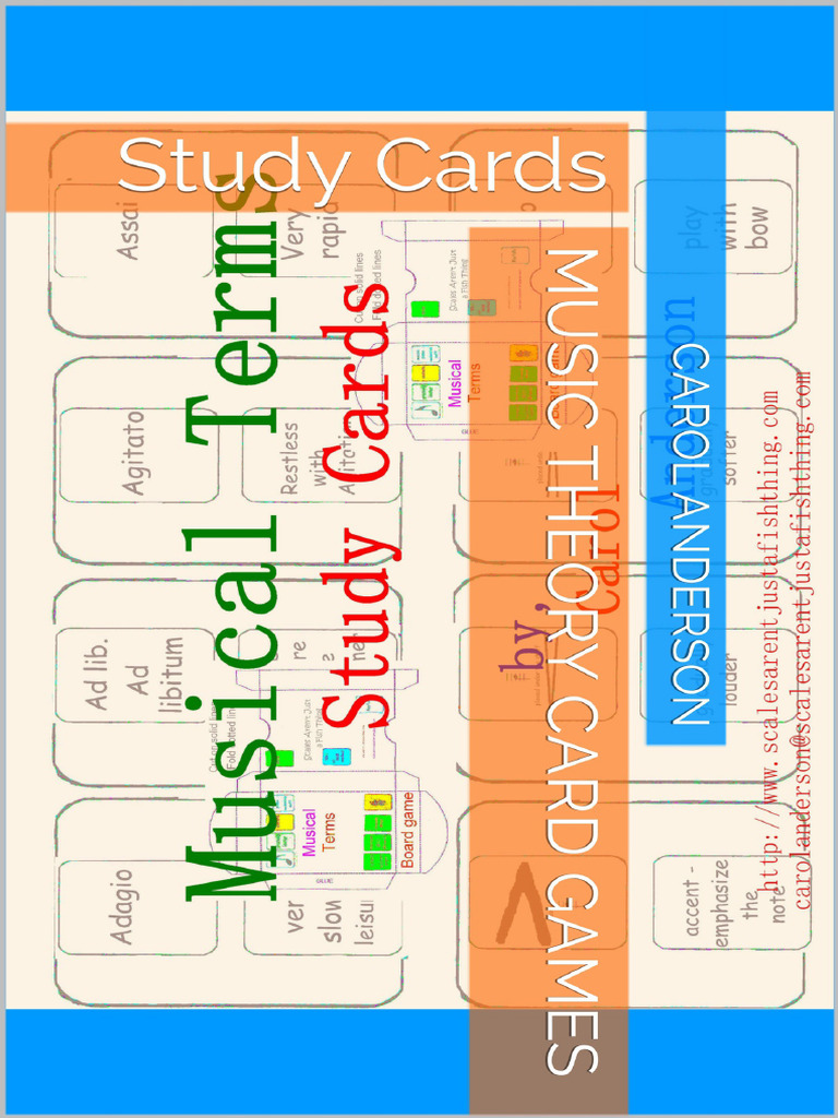 Music Theory Card Games - Study Cards | PDF