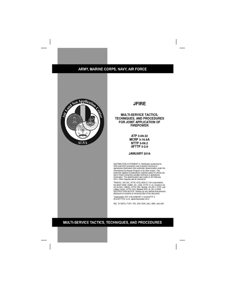 Afttp 3-2.6 Jfire | PDF | Close Air Support | United States Marine Corps
