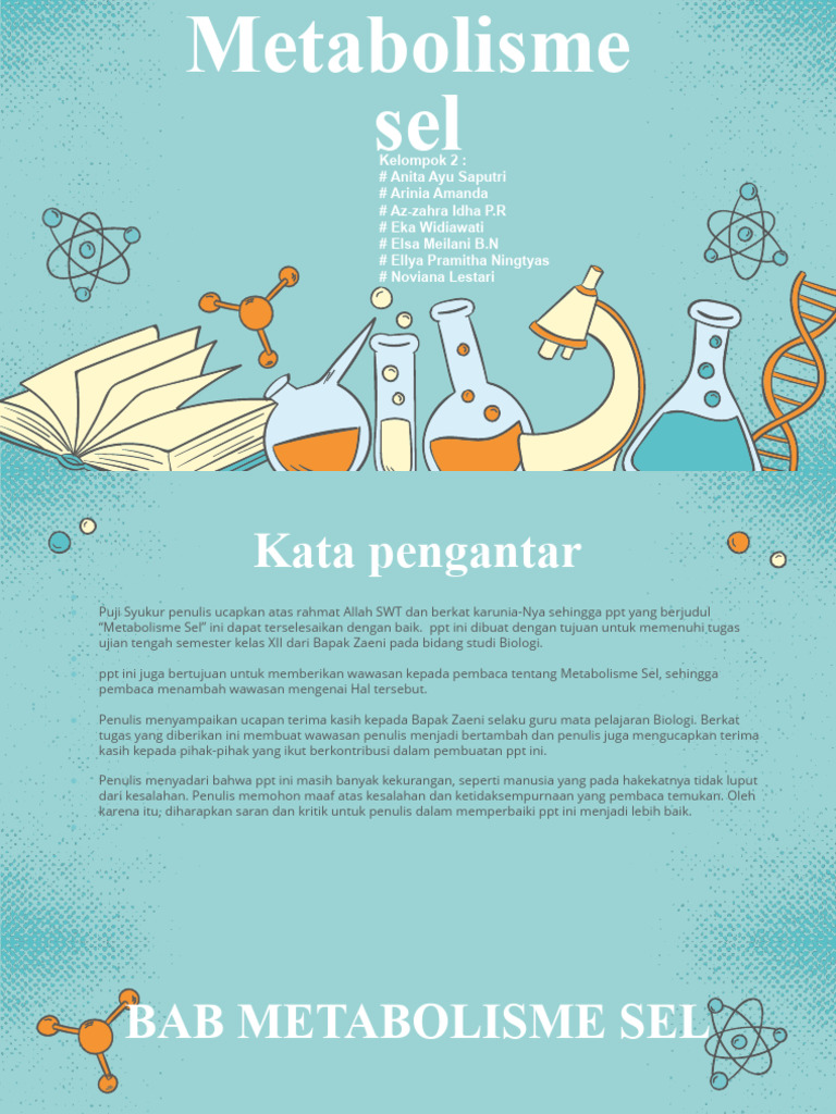 Biologi Metabolisme Sel | PDF | Sains & Matematika