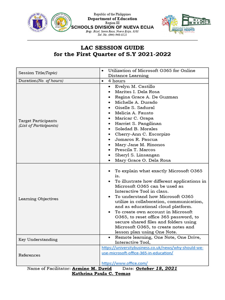Session-Guide-Microsoft Teams | PDF | Cloud Computing | Information ...