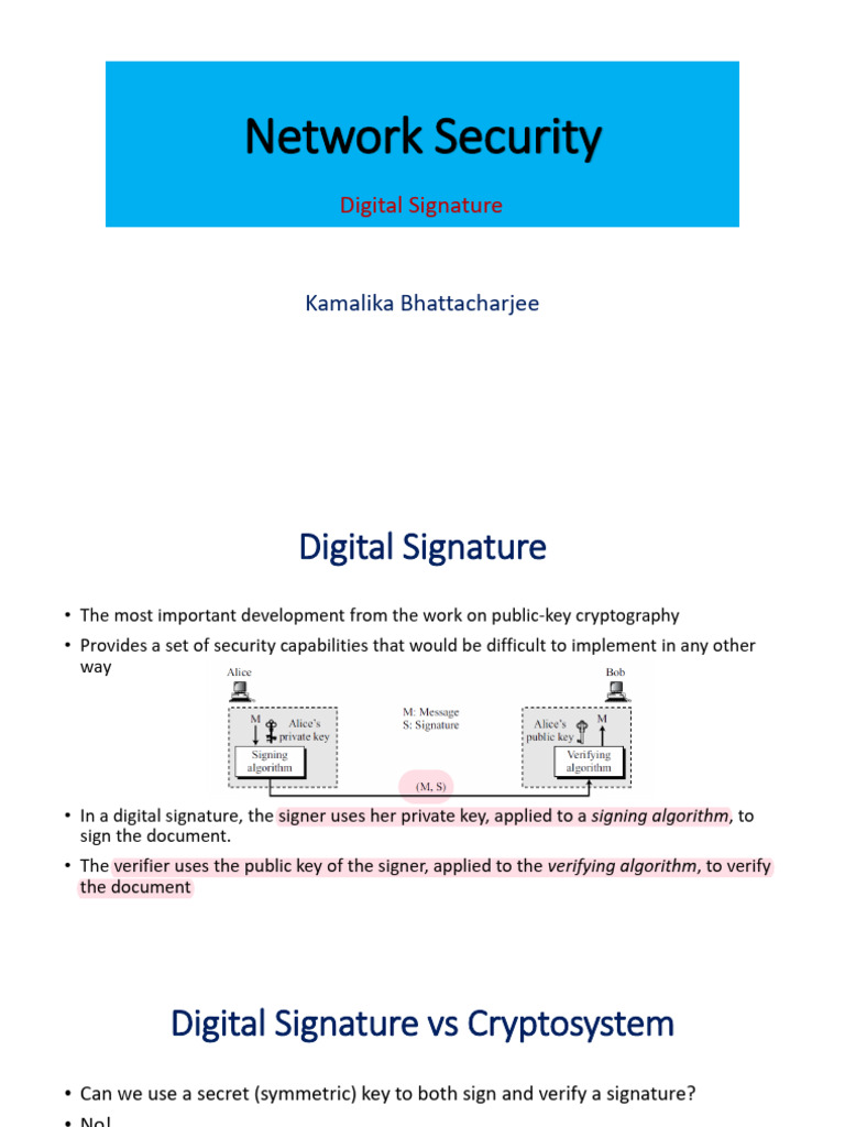 Work Security - DigitalSignature - Kerberos - X.509 | PDF | Public Key Cryptography | Public Key ...
