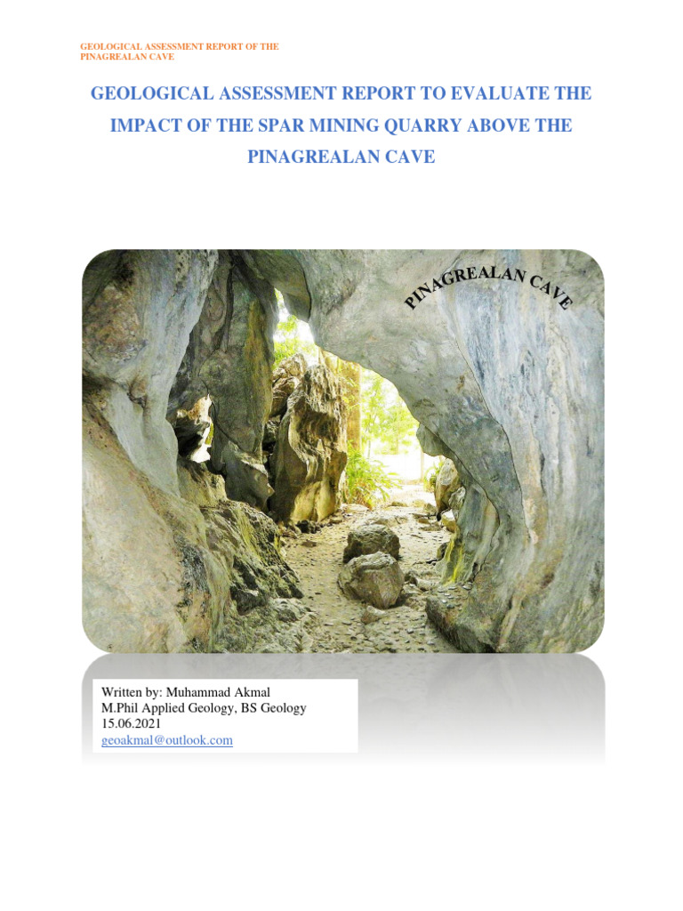 Geologist Reports | PDF | Landslide | Sinkhole