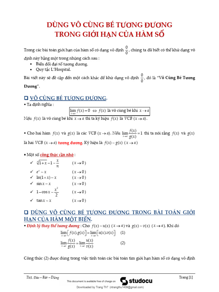2-Vcb-Tuong-Duong 2 | PDF