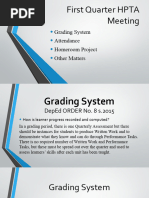 DepEd K to 12 Grading System Guide | PDF | Educational Stages ...