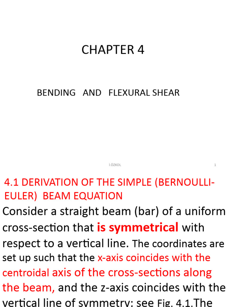 Aircraft Structures Chapter 4 | PDF | Bending | Beam (Structure)