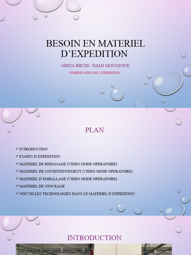 Matériel d'Expédition et Repassage | PDF | Chaudière | Processus ...
