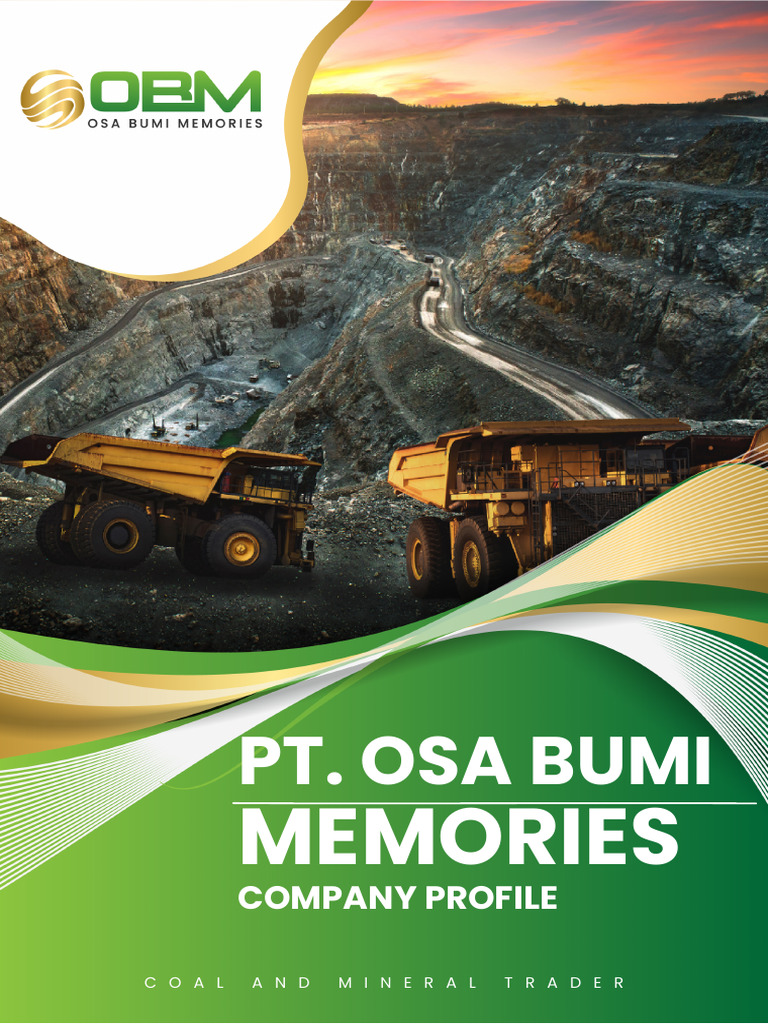 PT OSA Bumi Company Profile | PDF | Business | Economies