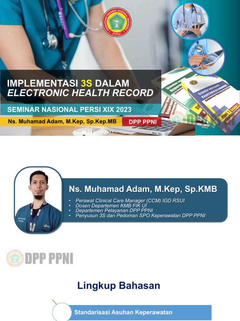 Digitalisasi 3S dalam Rekam Medis Elektronik | PDF