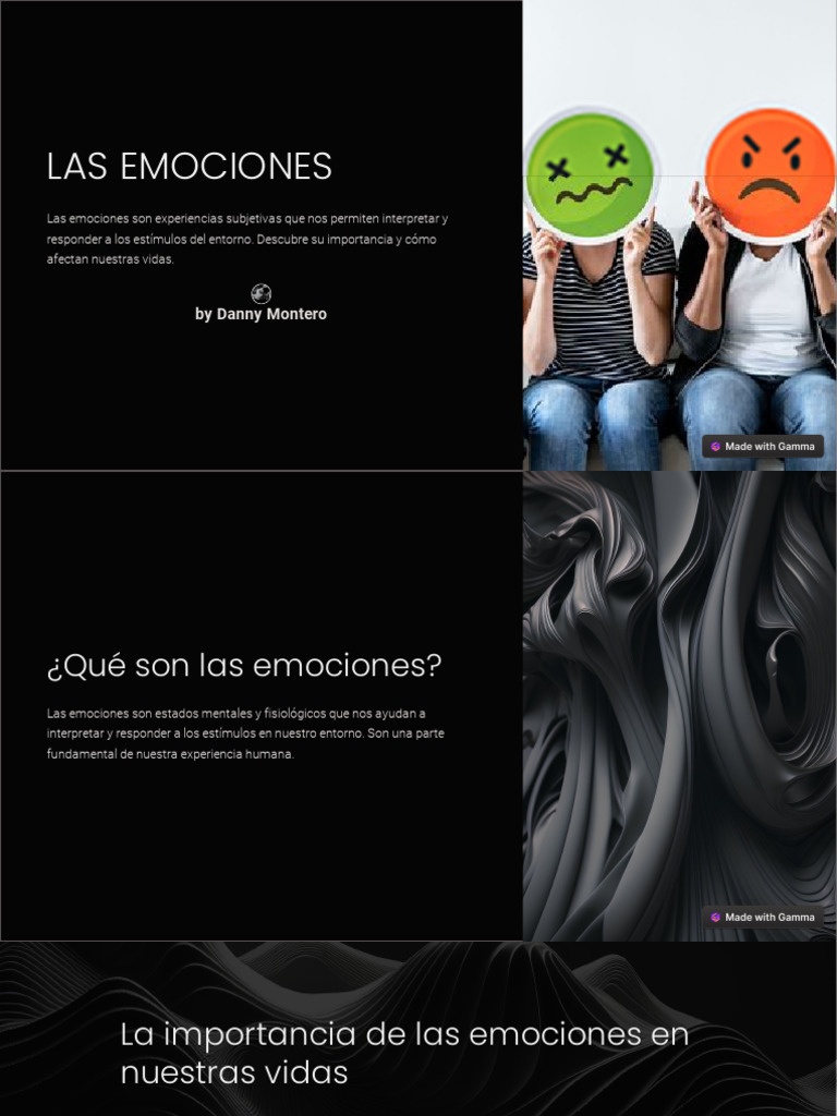 Importancia de las emociones en niños | PDF | Las emociones | Mente