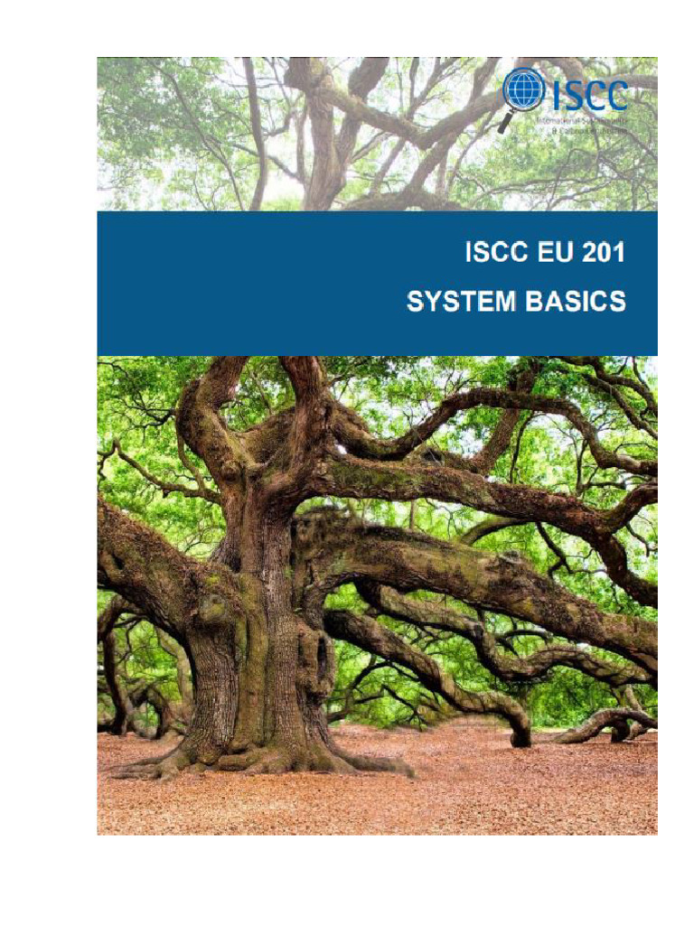 Iscc Eu 201 System Basics Iscc Systemorg 1 | PDF